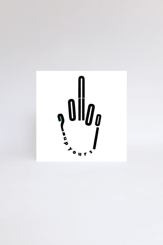 Up Yours, card – Design My World