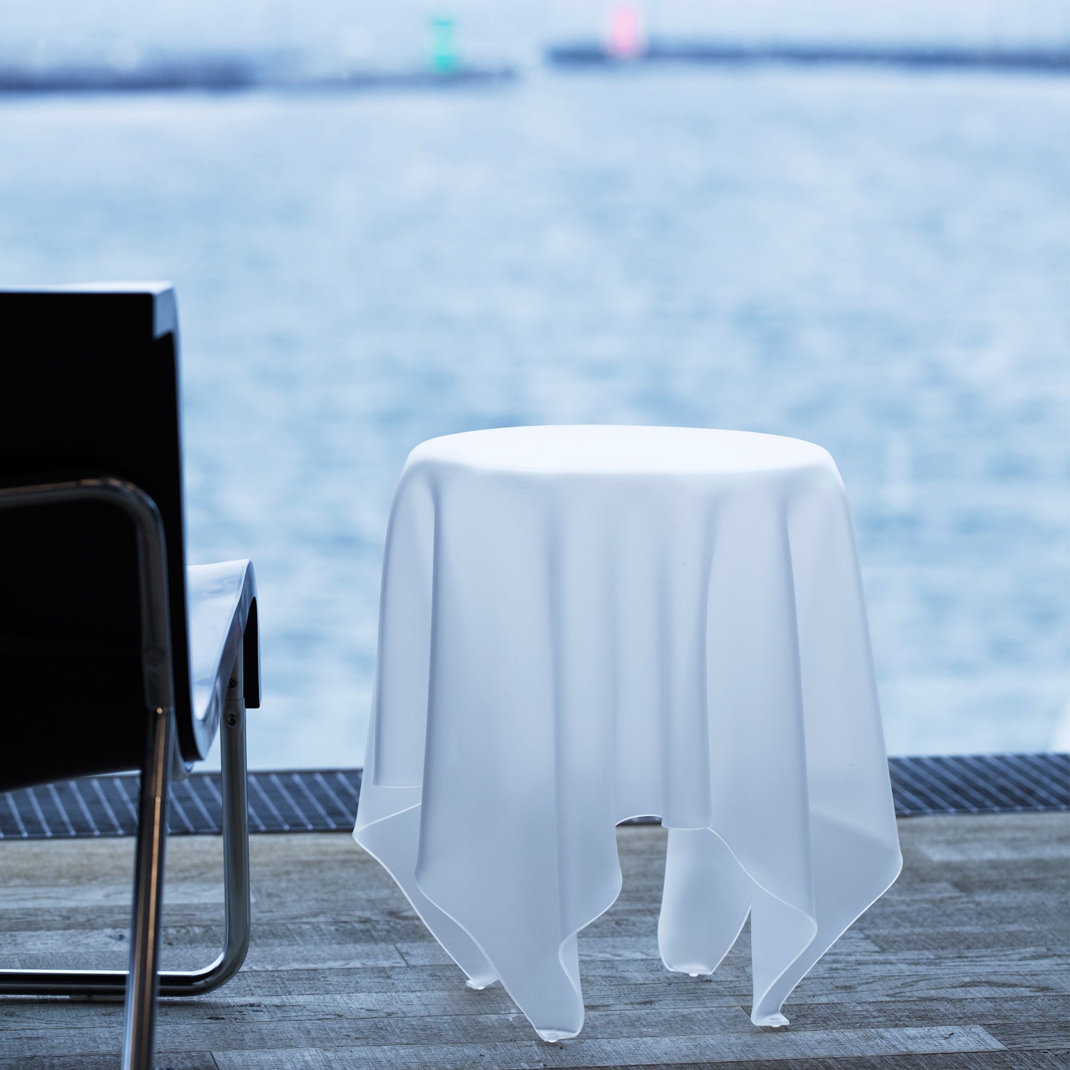 Illusion Table | By Essey | A Unique Acrylic Side Table That Seems To ...